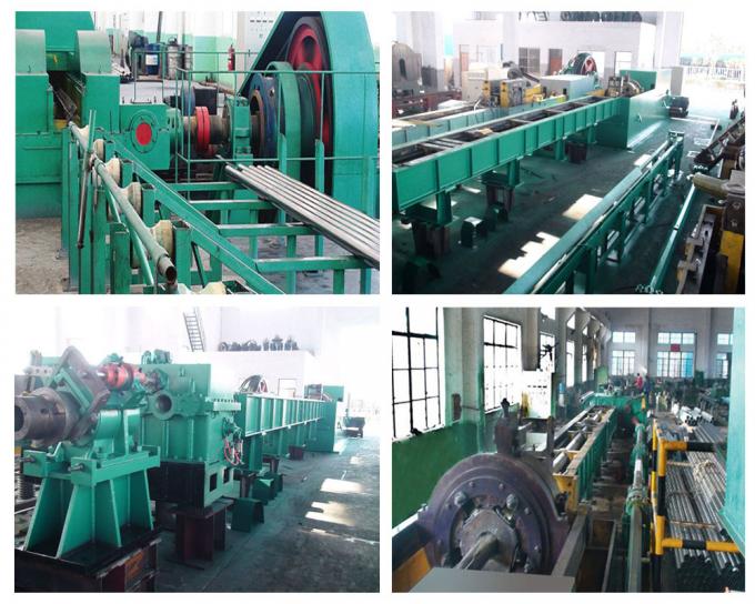 Welded Stainless Steel Pipe Rolling Machine , 75KW SS Tube Mill Line ISO