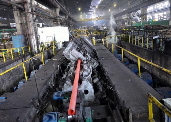 Horizontal Piercing Seamless Steel Pipe Mill With 29.1 × 3.84 × 2.65 m ...