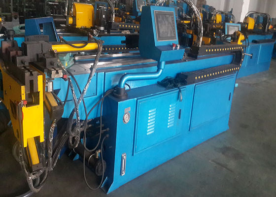 Cold / Heating Pipe Bending Machine , Single Head 22KW Automatic CNC bender